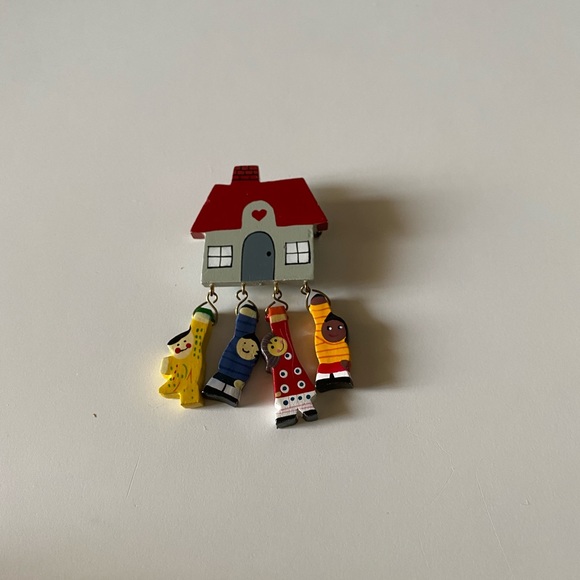 Jewelry | School Kids Pin Brooch | Poshmark
